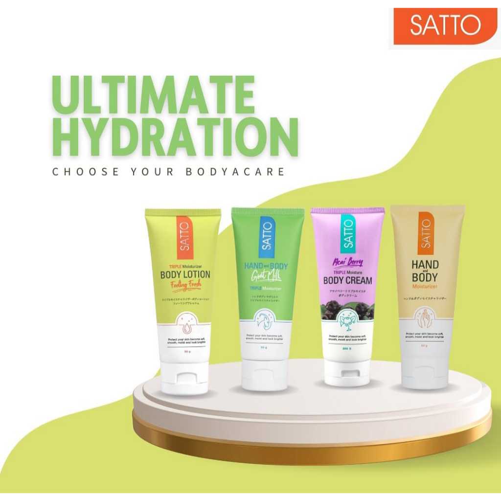 Jual Satto Hand & Body Lotion Whitening 200ml | Shopee Indonesia