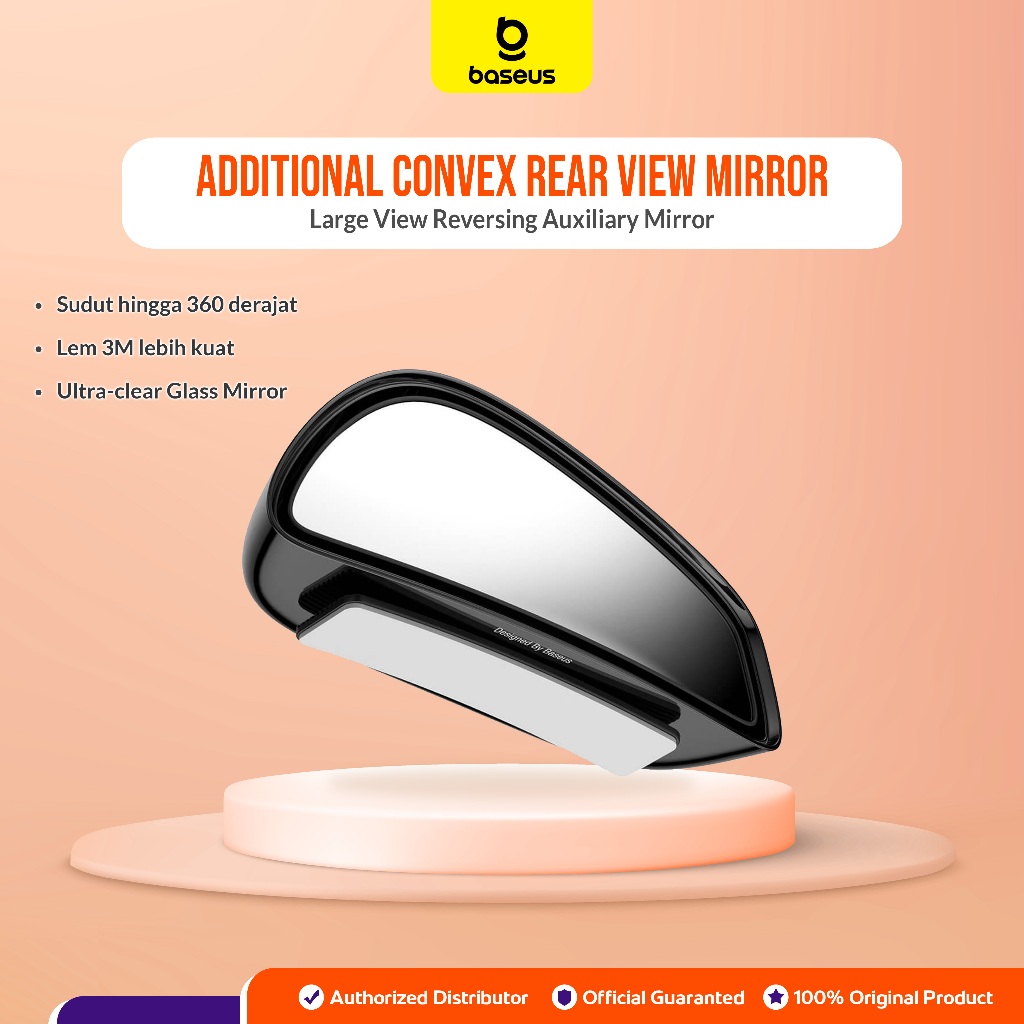 Jual Baseus Original Large View Reversing Kaca Spion Cembung Tambahan ...
