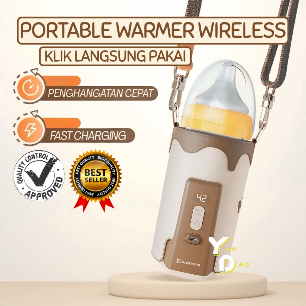 Jual Portable Bottle Warmer Baby With Battery Heater Monitor Pemanas ...