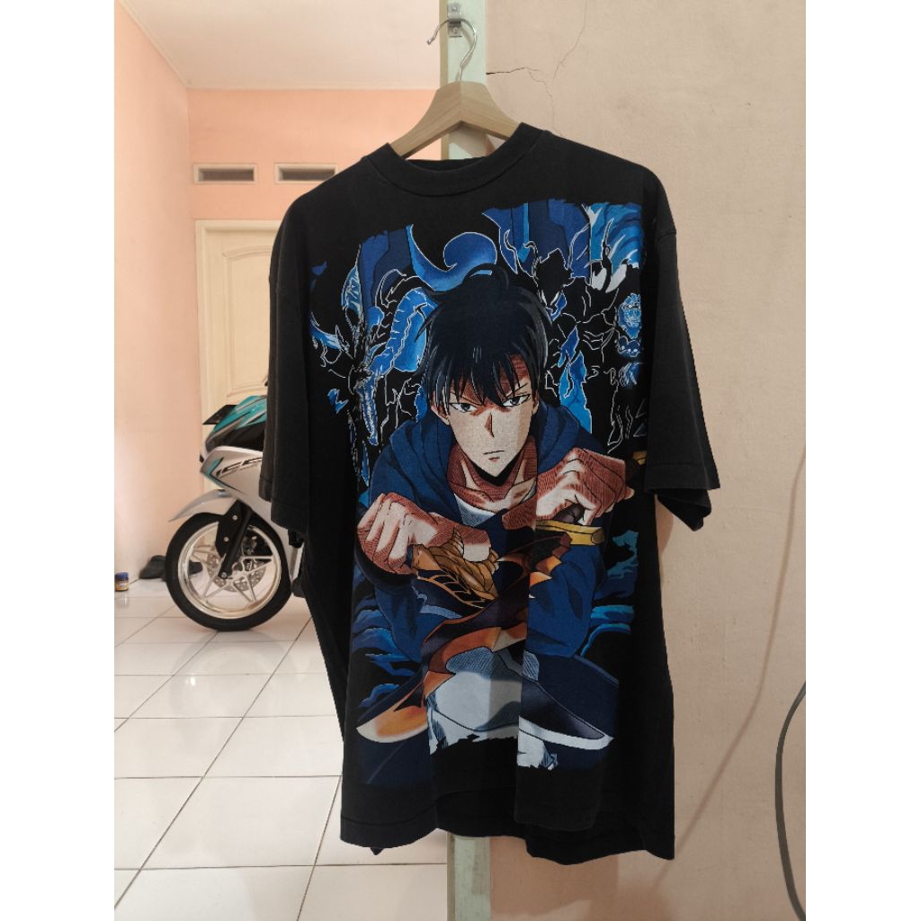 Jual Kaos Bootleg faded sung jin woo SOLO LEVELING | Shopee Indonesia