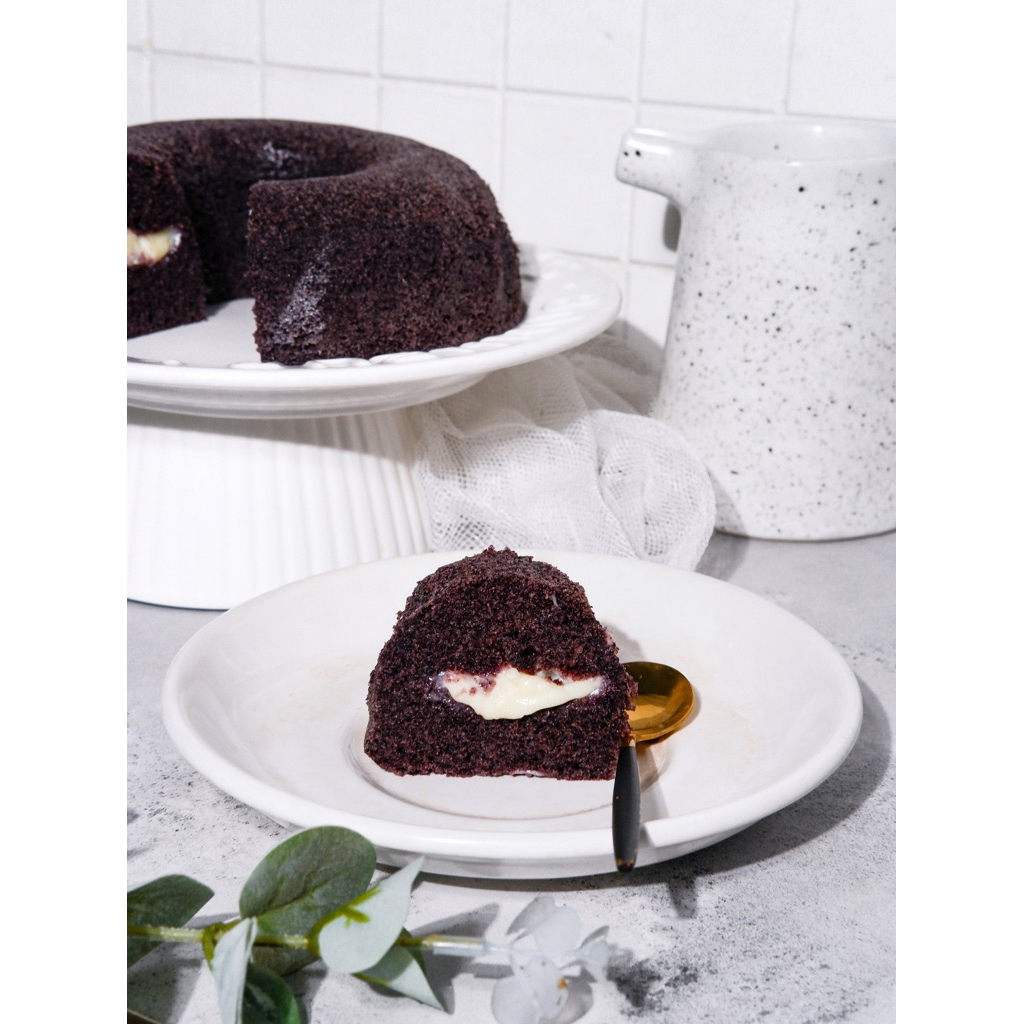 Jual Bolu Ketan Hitam Keju Lumer by Nekomama (size 16 cm) | Shopee ...