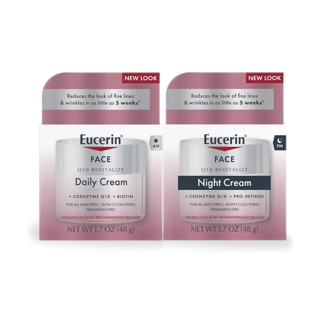 Jual Eucerin Q10 Skin Care Set, Anti Wrinkle Daily Face Cream with ...
