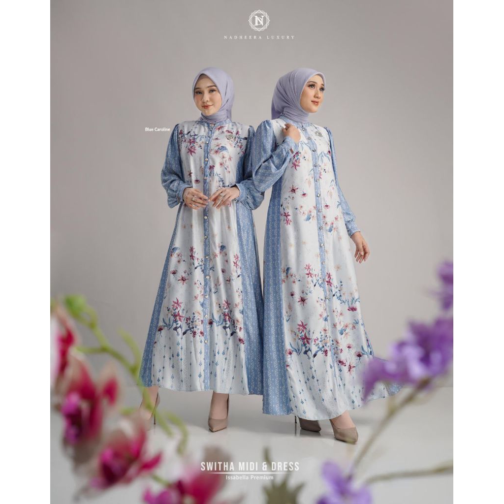 Jual Switha Midi & Dress by Nadheera Luxury | Shopee Indonesia