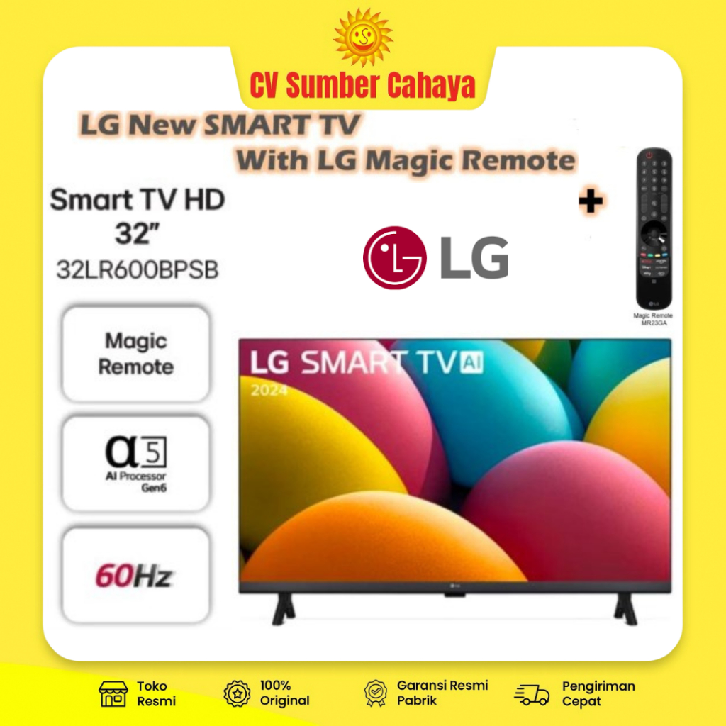 Jual LG LED Smart TV 32" ThinQ Magic Remote HDR10 PRO AI Gen6 ...