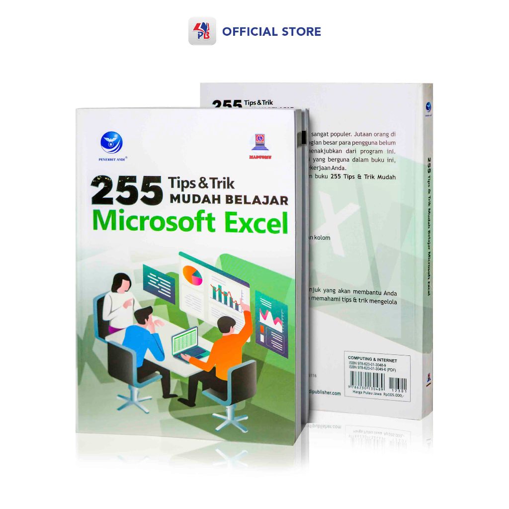 Jual Buku 255 Tips Dan Trik Mudah Belajar Microsoft Excel / ANDI OFFSET – AO | Shopee Indonesia