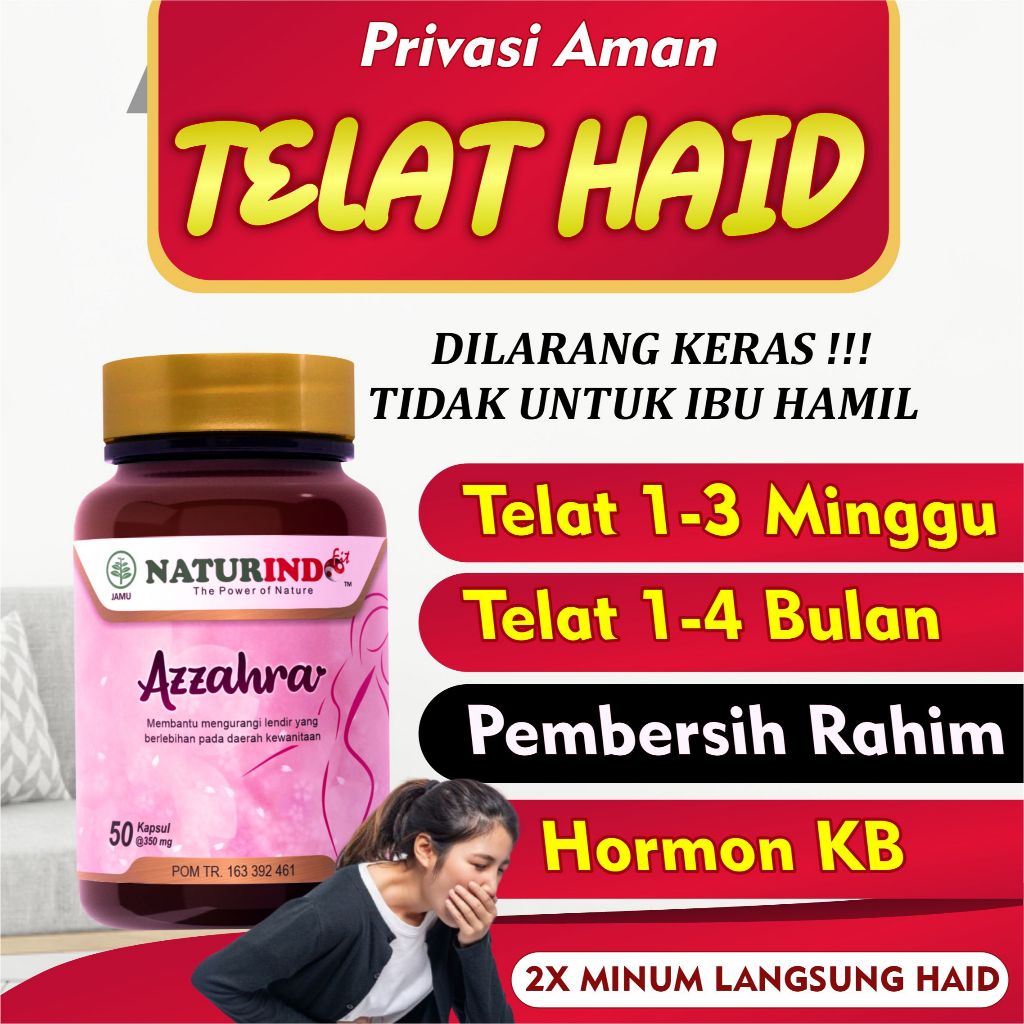 Jual Obat Telat Datang Bulan Manjakani Pelancaran Haid PCOS Pelancar ...
