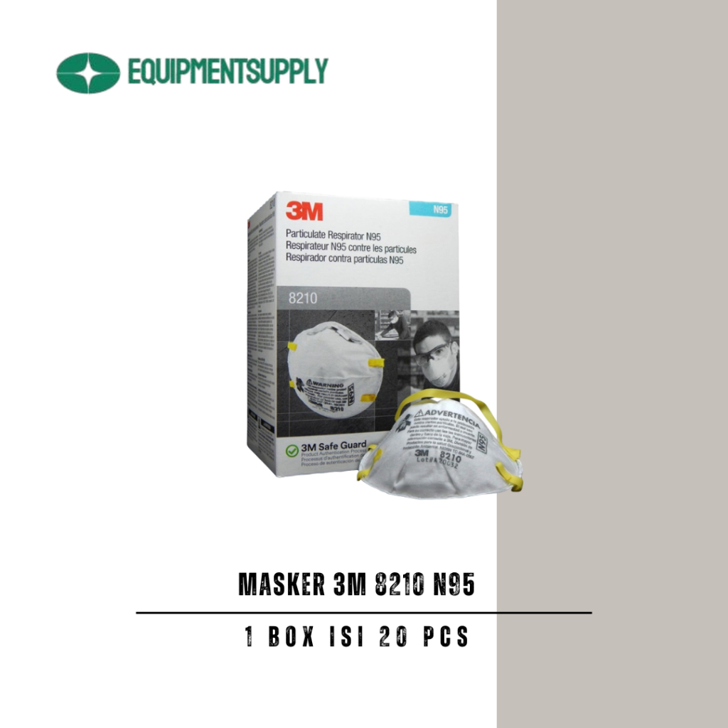 Jual Masker 3M 8210 N95 isi 20 | Shopee Indonesia
