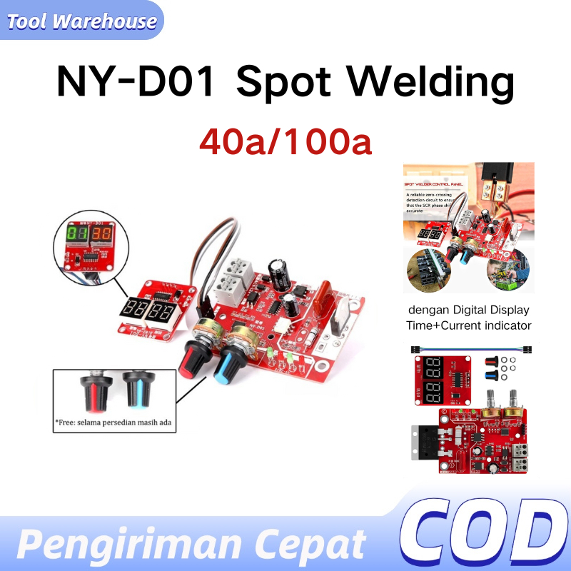 Jual NY-D01 Spot Welding Machine Control Board Module Current Timing ...