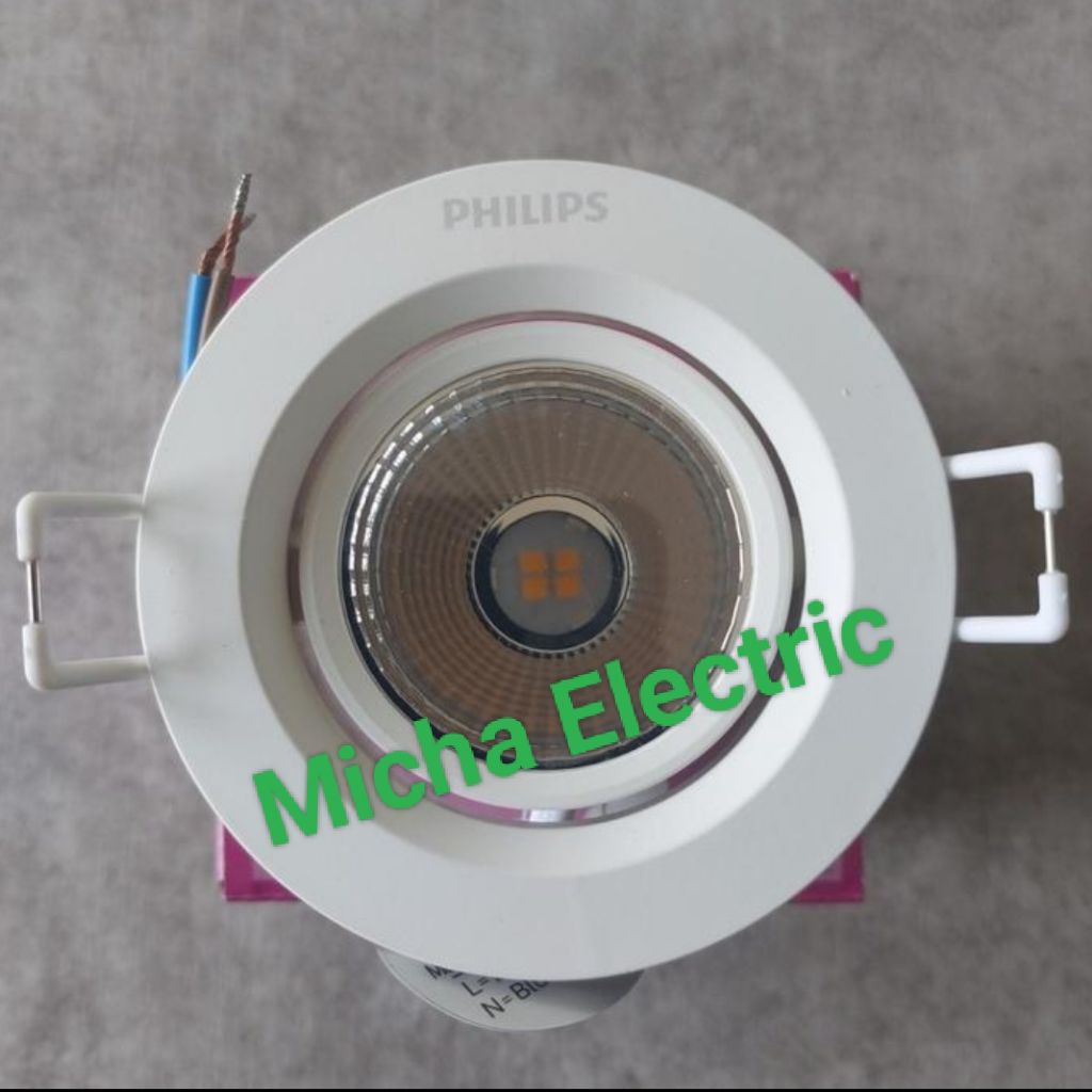 Jual Philips Spotlight Kyanite 4,5W Inbow/ LED Downlight Spot Philips 4,5W Inbow | Shopee Indonesia