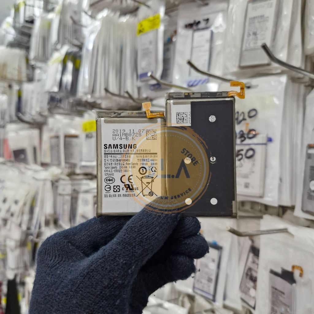 Jual Baterai Battery For Kompetible SAMSUNG Z Fold 1 EB-BF900ABY / EB ...