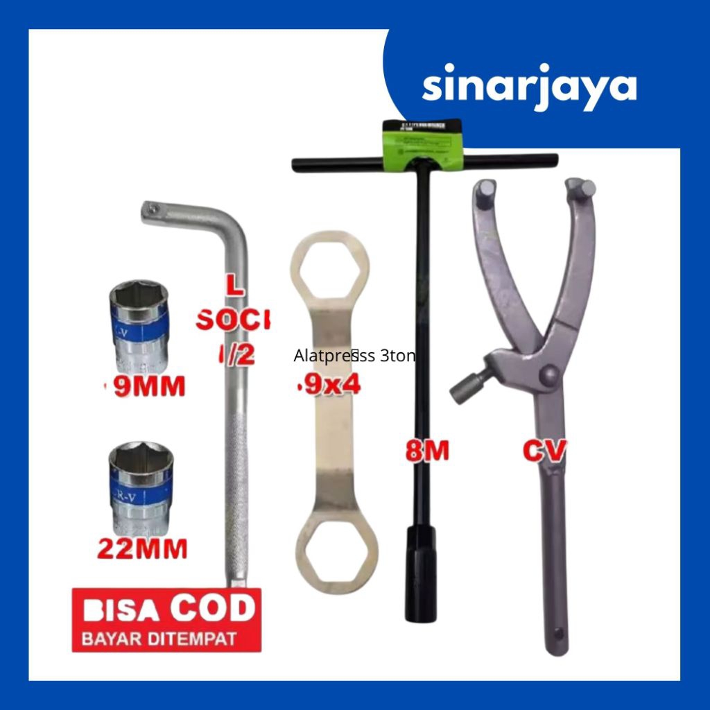 Jual PAKET KUNCI CVT HONDA DAN YAMAHA ALAT BONGKAR CVT KUNCI CVT / TRAKER CVT / KUNCI CVT ...