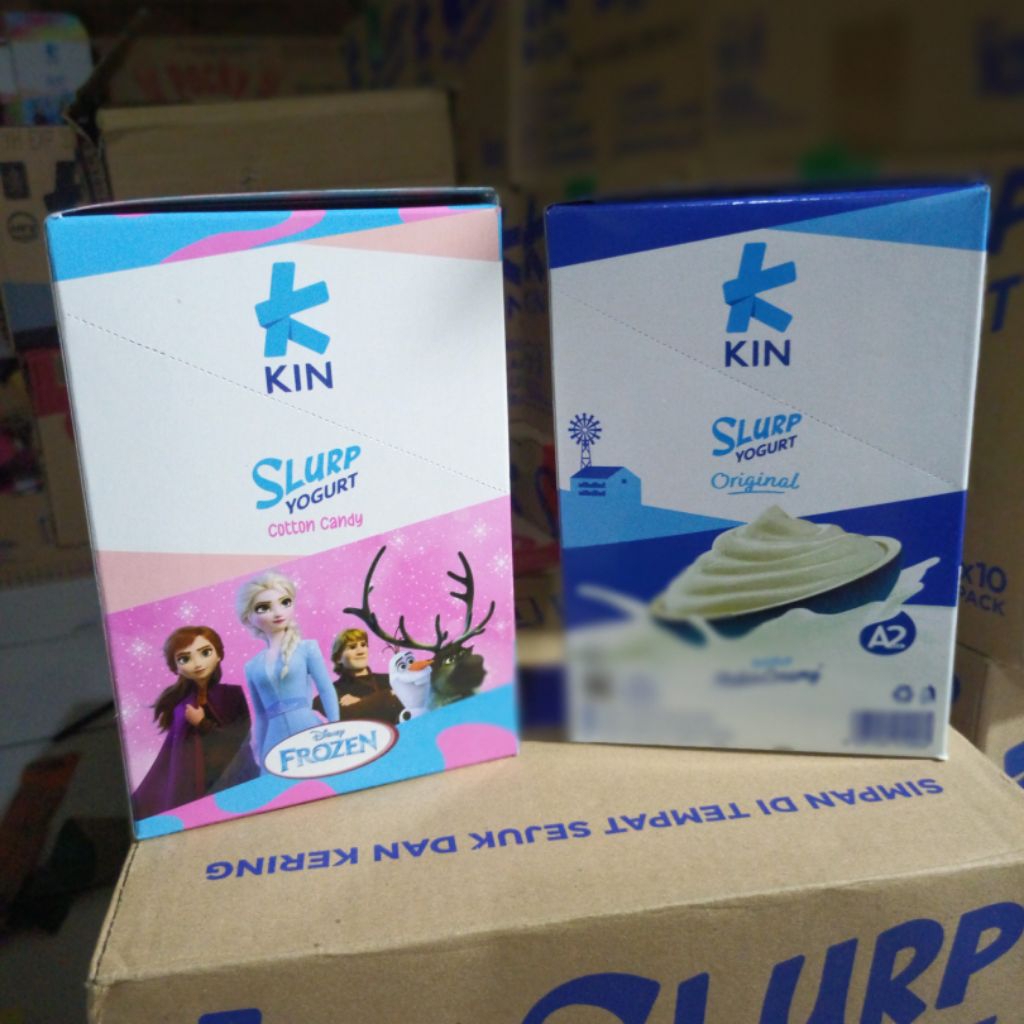 Jual Kin Slurp Yogurt Kemasan Box Isi 10x45ml | Shopee Indonesia