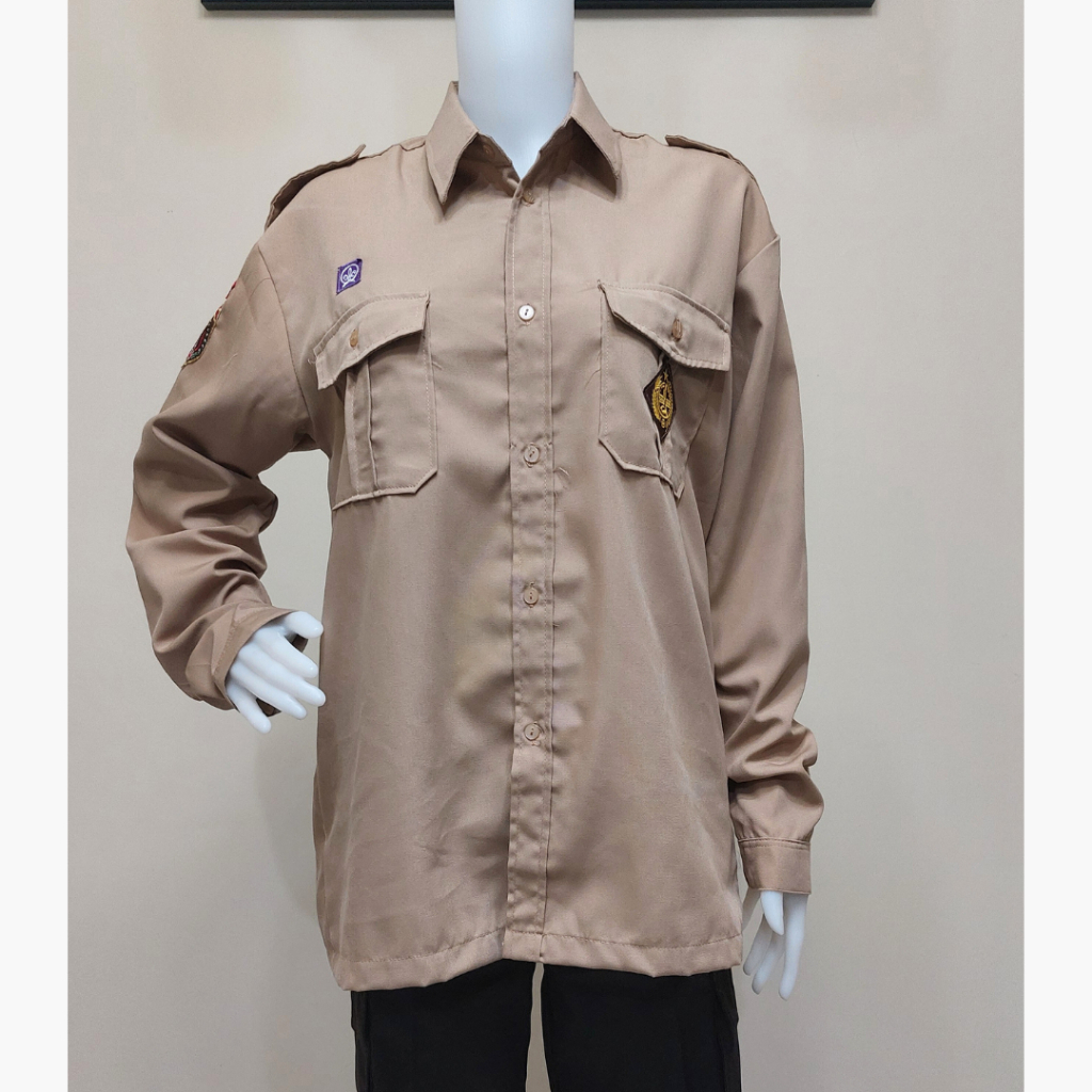 Jual Elvia - Baju Pramuka Penggalang SD Panjang Manset Tangan Kancing ...