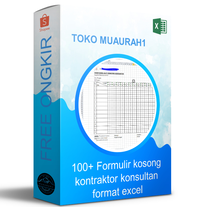 Jual 100+ formulir kosong kontraktor konsultan format excel | Shopee ...