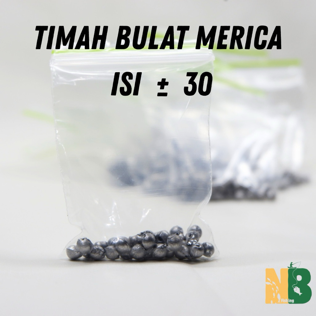 Jual Pemberat Timah Bulat Merica Isi 30pcs | Shopee Indonesia