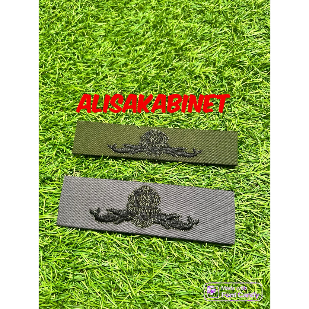 Jual Brivet Bordir Lumba Lumba Penyelam Layar KRI Malvinas TNI AL ...