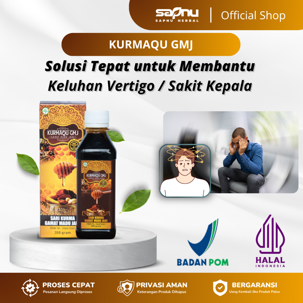 Jual Sapnu Herbal - Obat Vertigo, Sakit Kepala, Pusing Sekeliling ...
