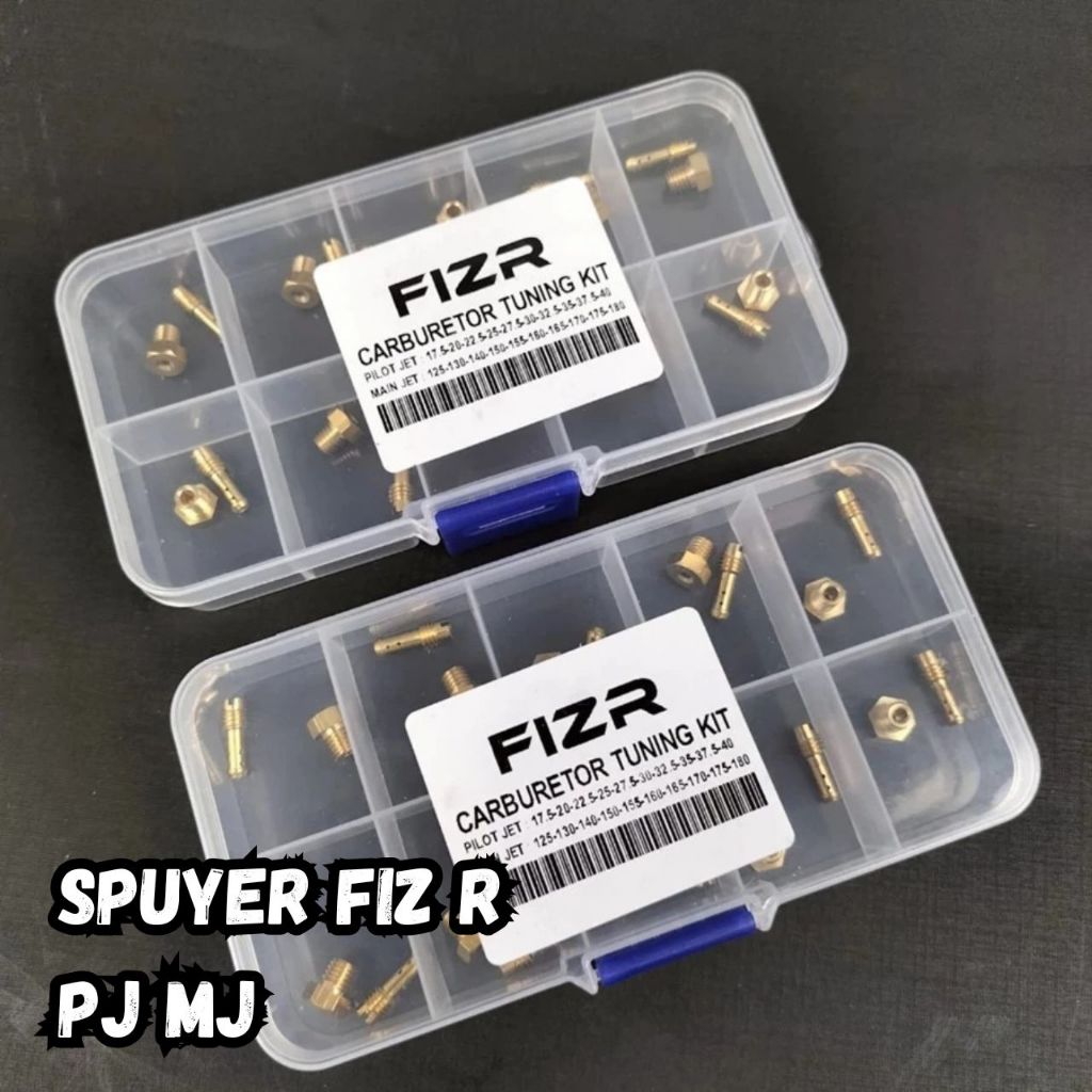 Jual SPUYER FIZ R SET FORCE 1 PILOT JET MAIN JET RX KING 2T CARBURETOR TUNING KIT F1ZR KING ISI ...