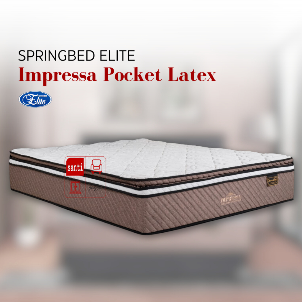 Jual Springbed Elite Serenity Impressa Pocket Latex 120x200 cm [Kasur ...