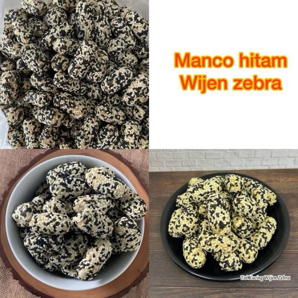 Jual KUE MANCO HITAM WIJEN | TAI KUCING | MANCHO WIJEN HITAM | MANCO ...