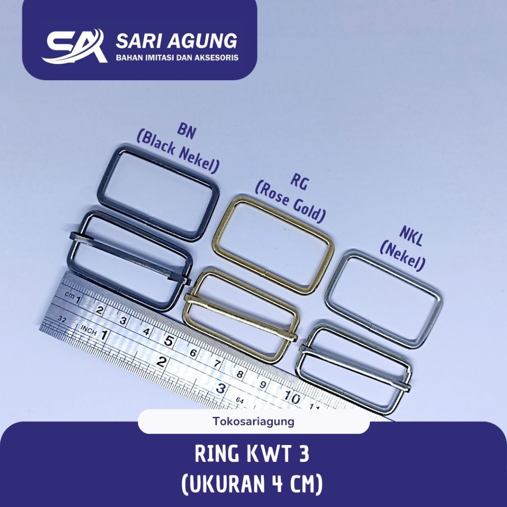 Jual RING 4 CM KWT 3 (LUSIN) | Shopee Indonesia