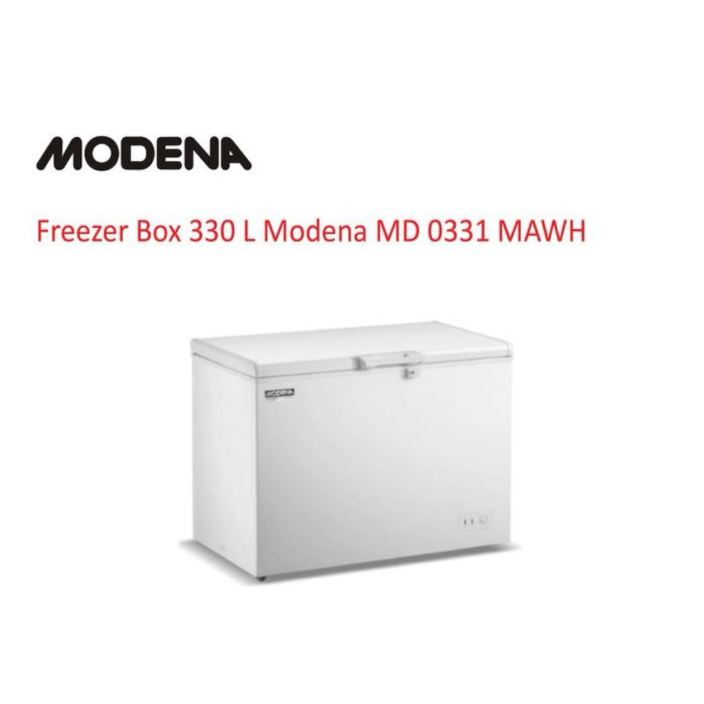 Jual Modena Chest Freezer MD0331 MAWH | Shopee Indonesia