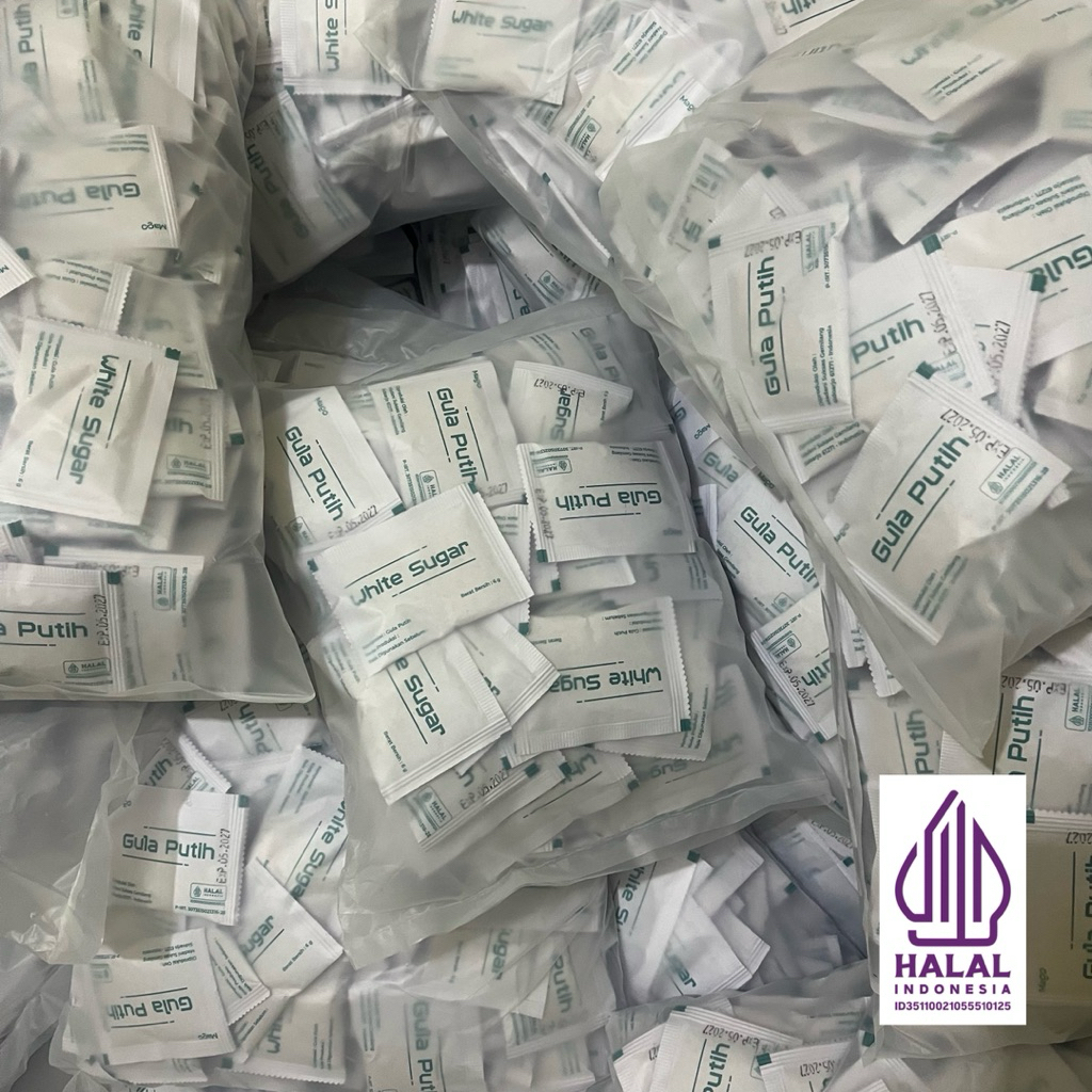 Jual GULA SACHET ISI 250 PCS GULA HOTEL WHITE SUGAR SACHET | Shopee ...