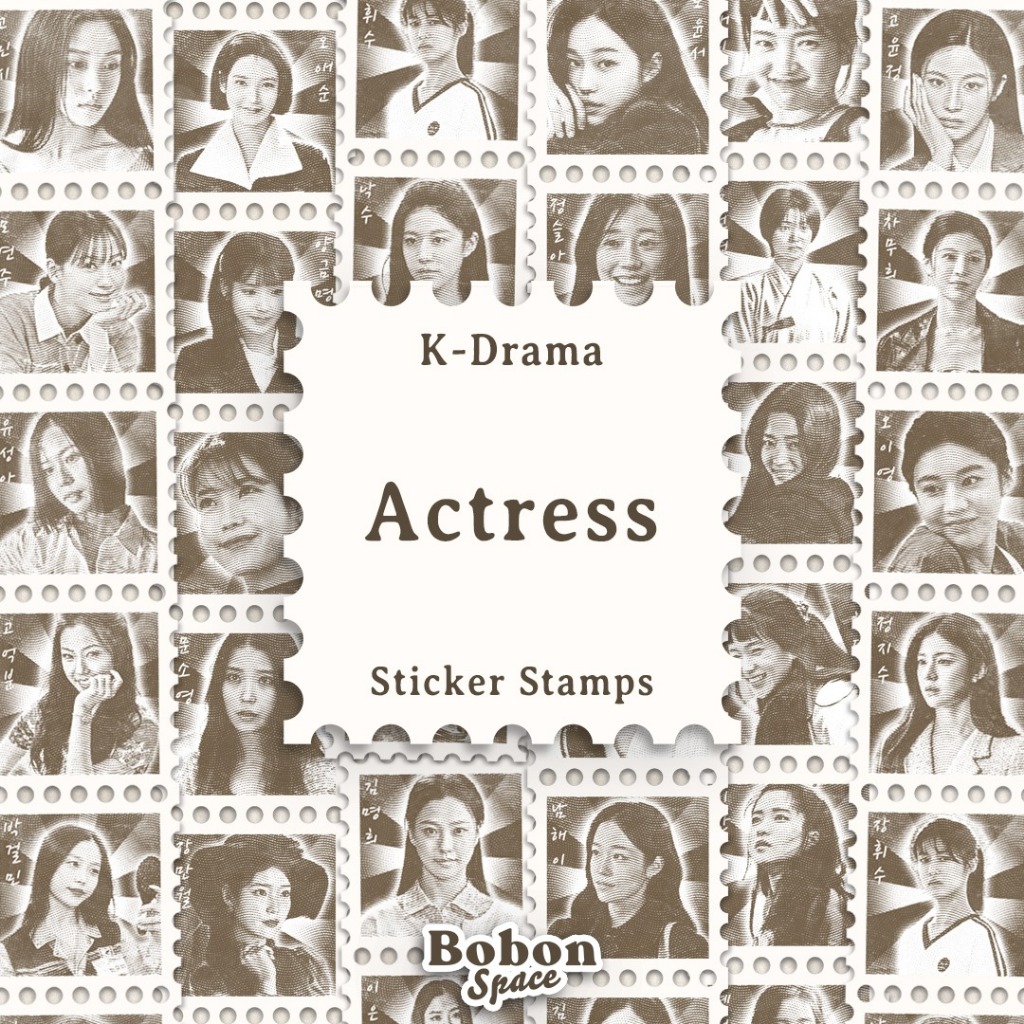 Jual STICKER STAMPS - K ACTRESS | STIKER PERANGKO WATERPROOF VYNIL ...