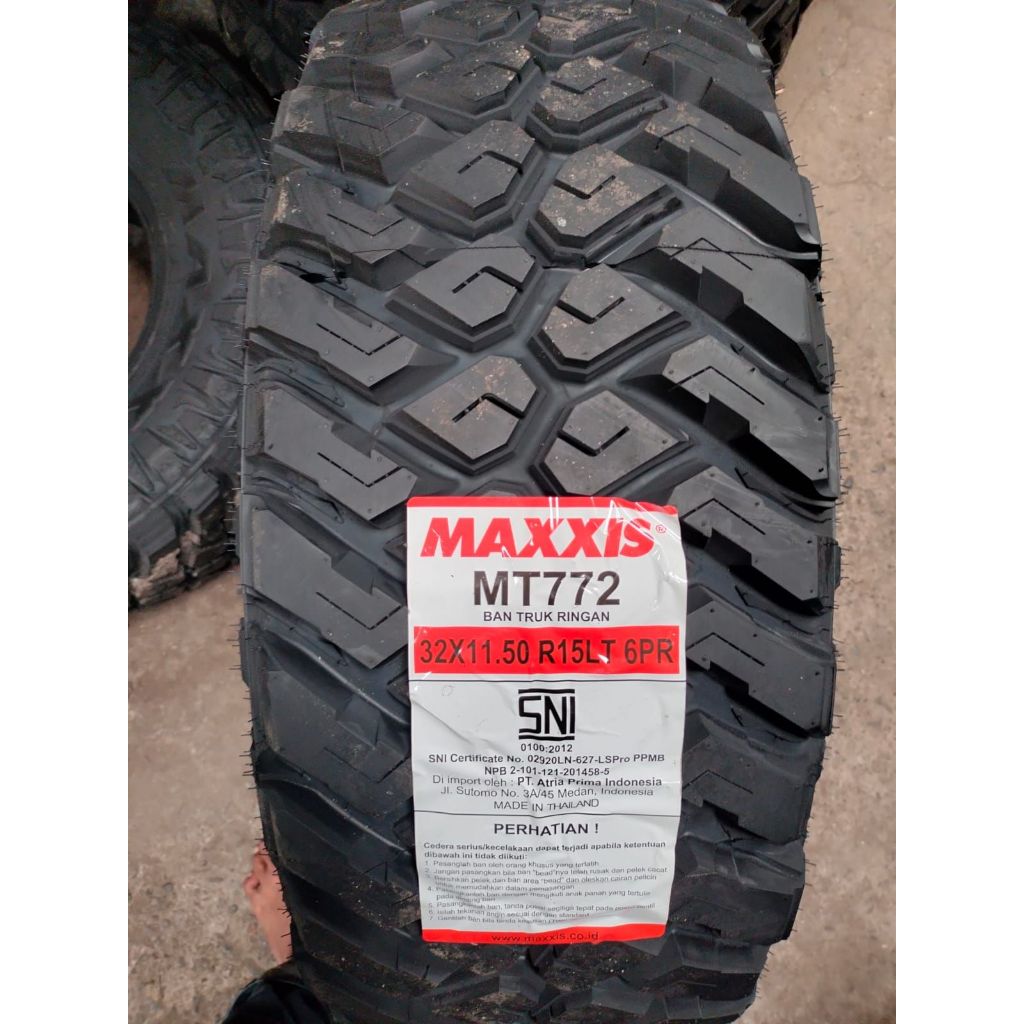 Jual JUAL BAN MOBIL IMPORT 32X11,5 R15 MAXXIS M/T772 HARGA SATUAN BAN ...