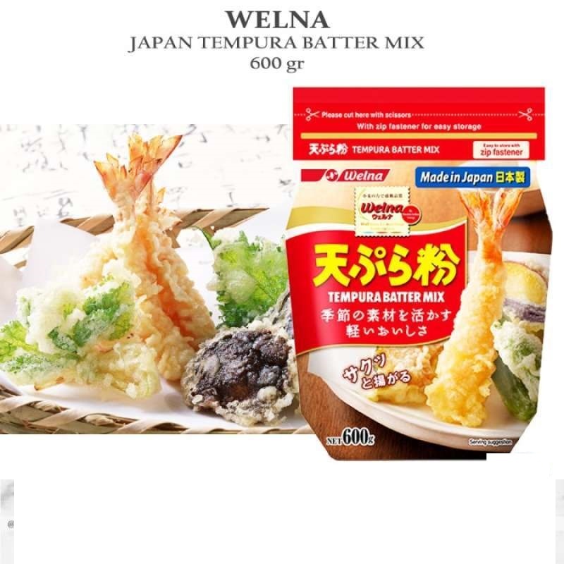 Jual NISSHIN Welna Tempura Batter Mix /Tempurako 600 gr | Shopee Indonesia