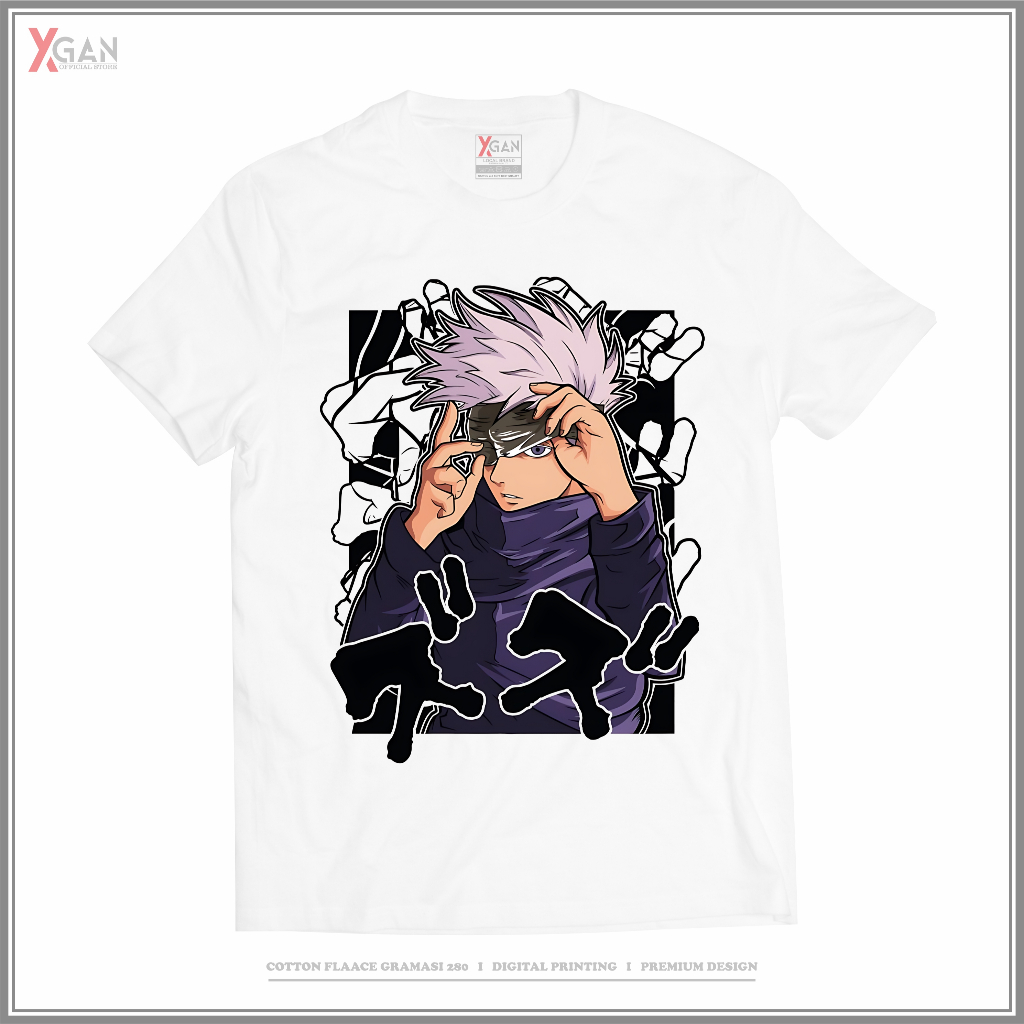 Jual XGAN Series Jujutsu Kaisen Kaos Satoru Gojo JK032X Baju Anime ...