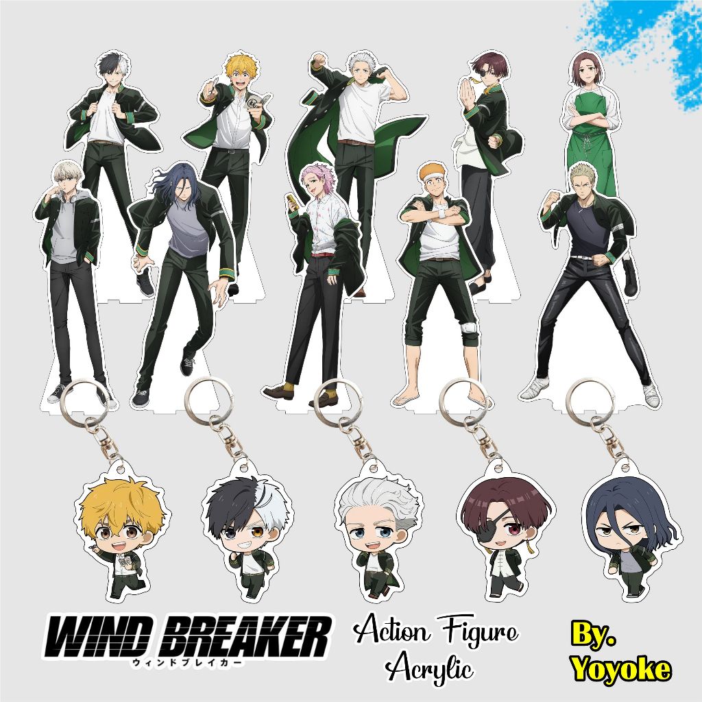 Jual WIND BREAKER STANDEE FIGURE AKRILIK ANIME | Shopee Indonesia