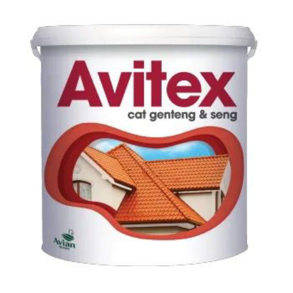 Jual Avitex Cat Genteng dan Seng 4kg | Shopee Indonesia
