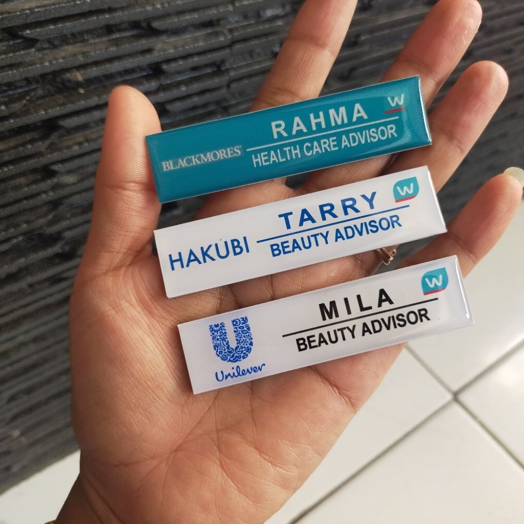 Jual Name tag#Nama Dada Custom | Shopee Indonesia