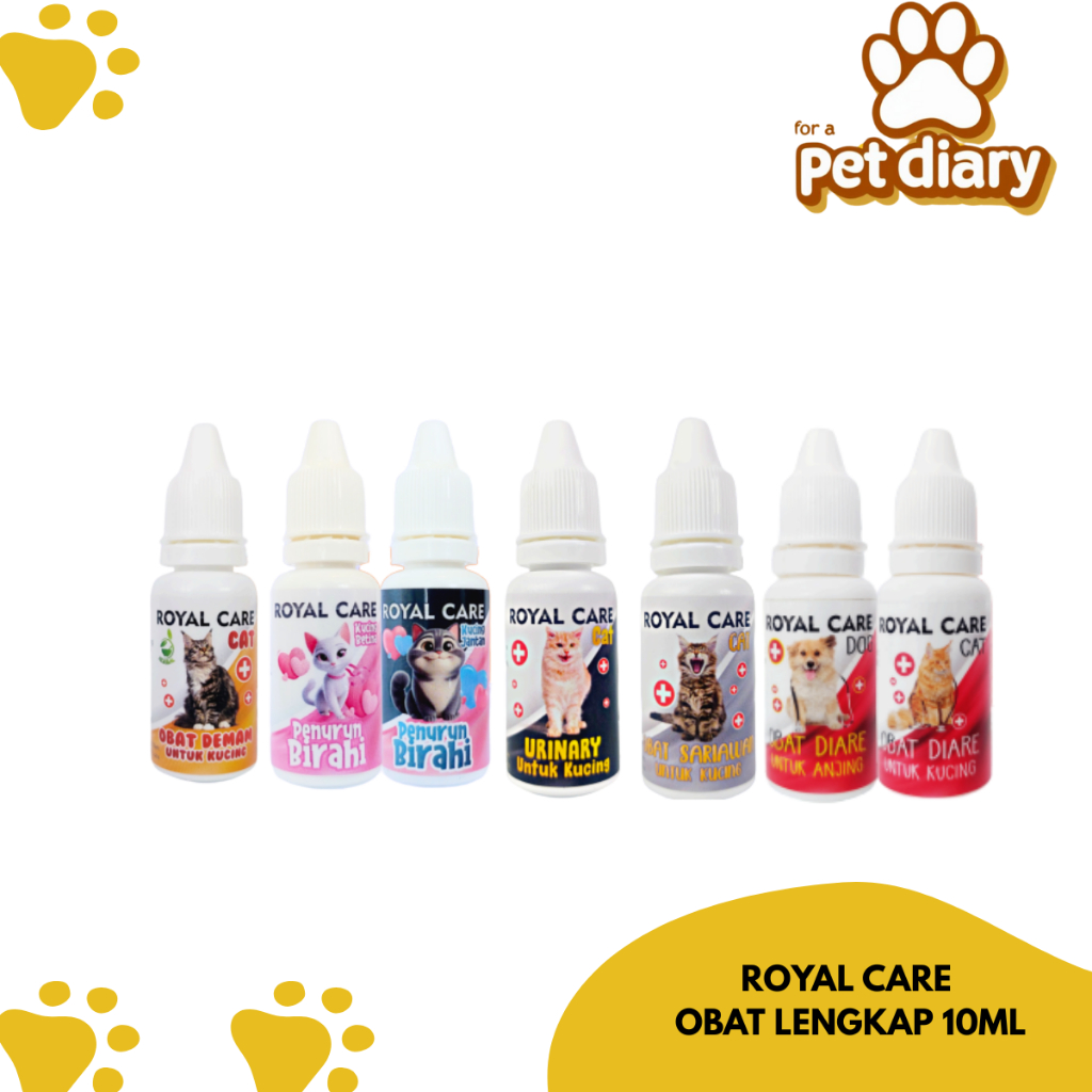 Jual ROYAL CARE OBAT KUCING DAN ANJING LENGKAP 10 ML | Shopee Indonesia