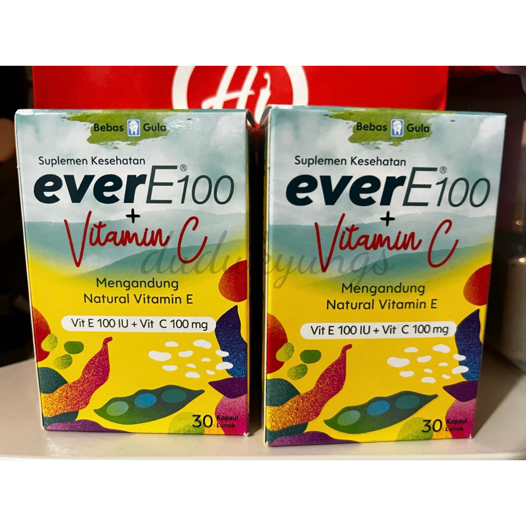 Jual Ever E 100 + Vitamin C (30 Kapsul) | Shopee Indonesia