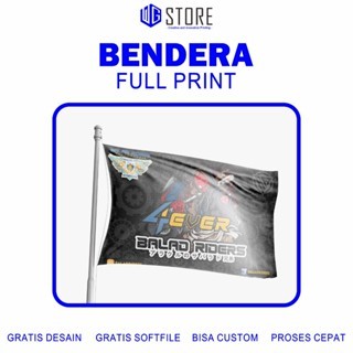 Jual TERMURAH CETAK BENDERA PRINTING CUSTOM FULL PRINT | Shopee Indonesia