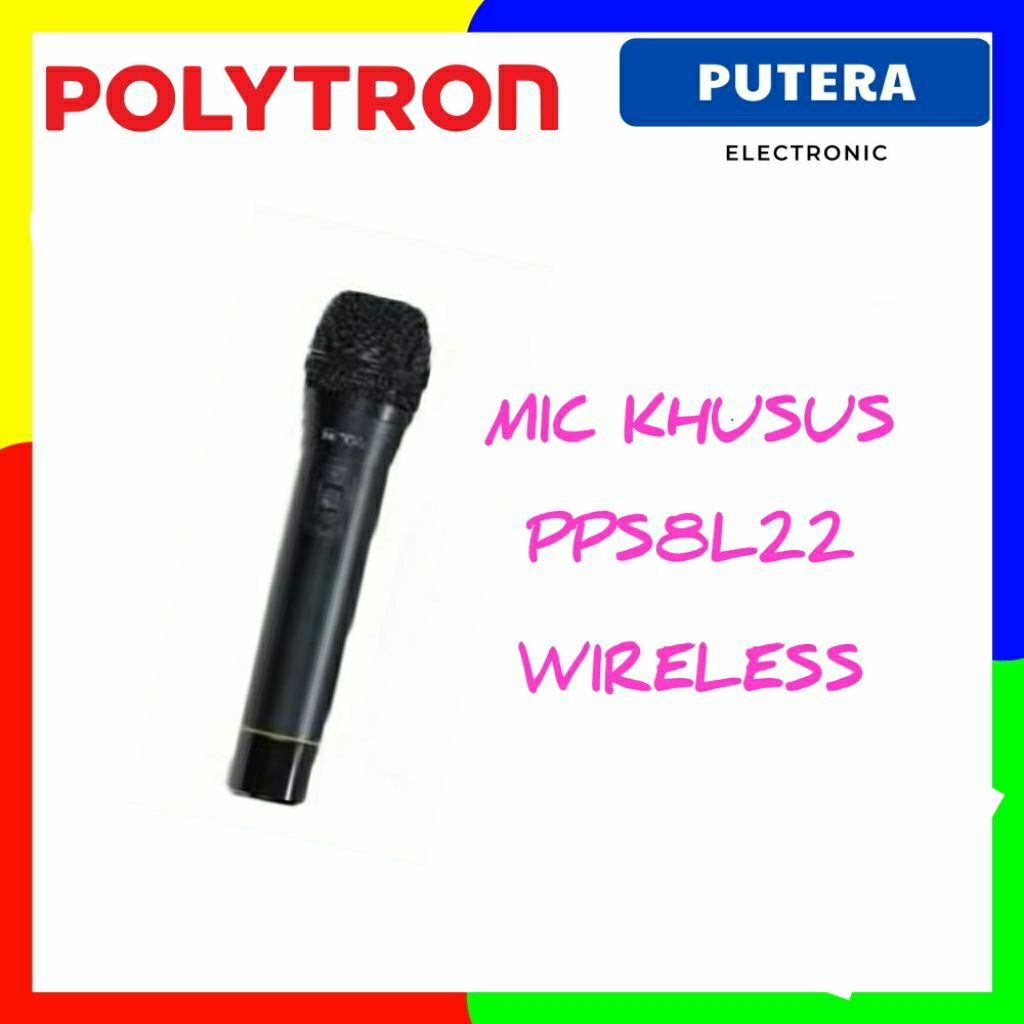 Jual POLYTRON MIC ONLY PPS8L22 WIRELESS | Shopee Indonesia