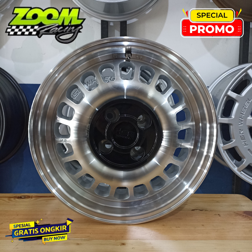 Jual Velg Retro R15 Mobil Ignis Wuling Air Ev Brio Swift Karimun Ring ...