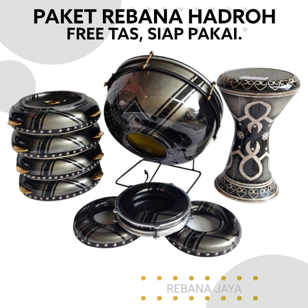 Jual Rebana Hadroh // Rebana Jepara / Hadrah Albanjari Murah | Shopee ...