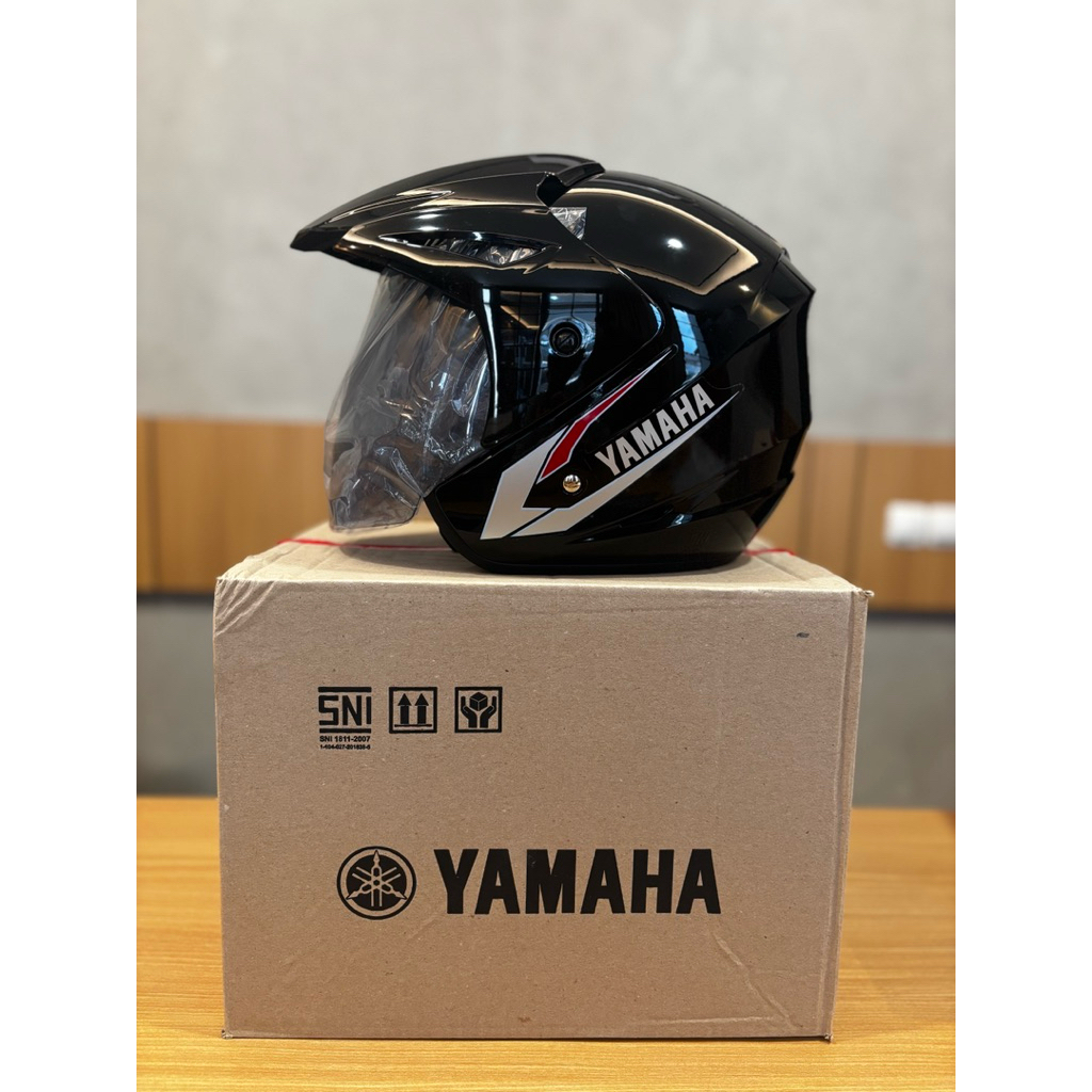 Jual Helm Yamaha ORIGINAL 100% Asli SNI Baru dalam BOX All SIze ...