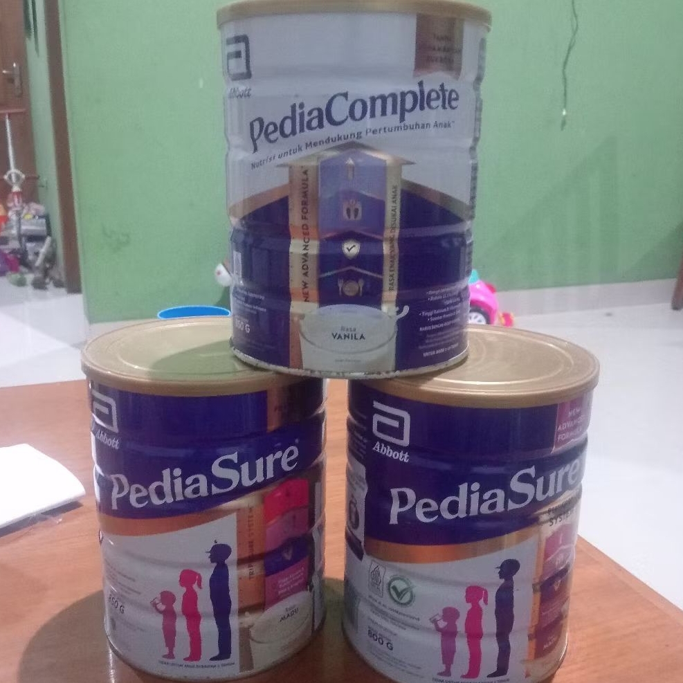 Jual Kaleng Bekas Susu Pediasure & Pediacomplete (850 g) | Shopee Indonesia
