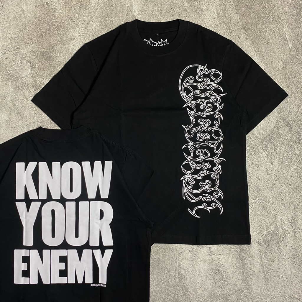 Jual KAOS SNSCO - KNOW YOUR ENEMY | Shopee Indonesia