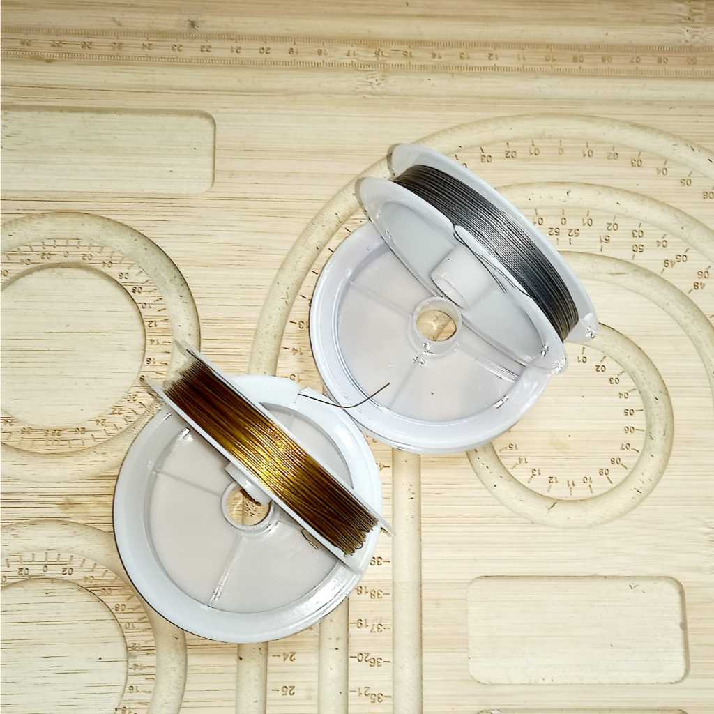 Jual STRING KABEL KAWAT GOLD DAN SILVER SATUAN/STRING KABEL KAWAT GOLD ...