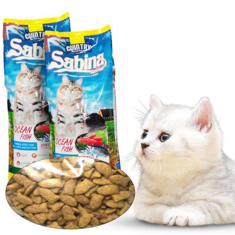 Jual SABINA CAT FOOD 1KG OCEAN FISH REPACK MAKANAN KUCING | Shopee ...