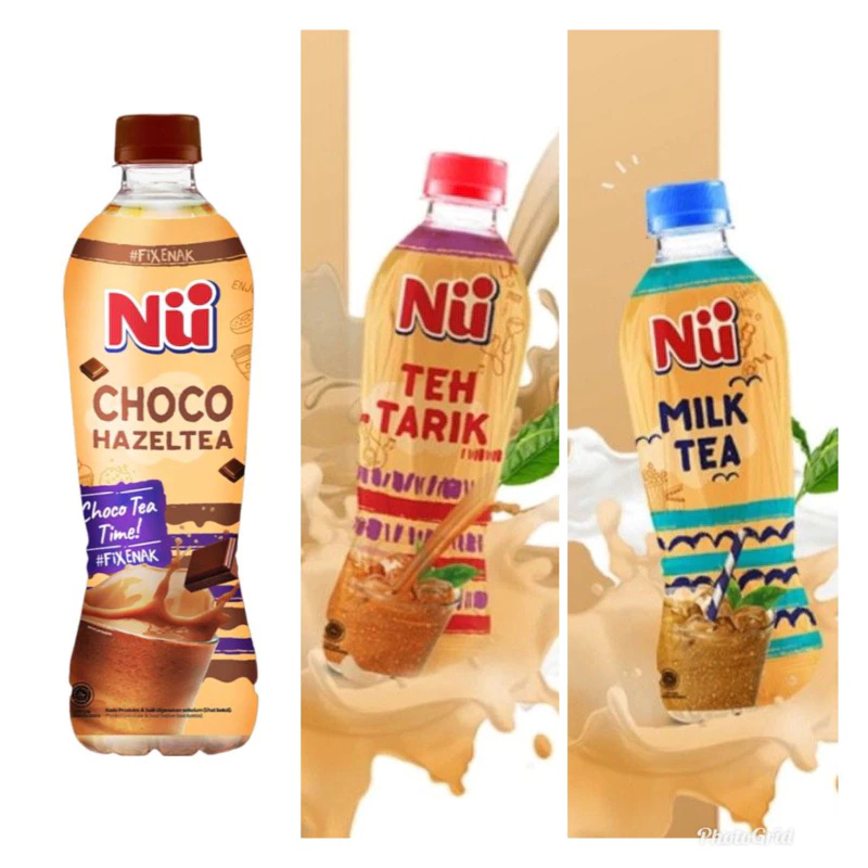 Jual [S&K TOKO: MINIM BELANJA 25K] Nu Minuman Teh Susu 330ml | Teh ...