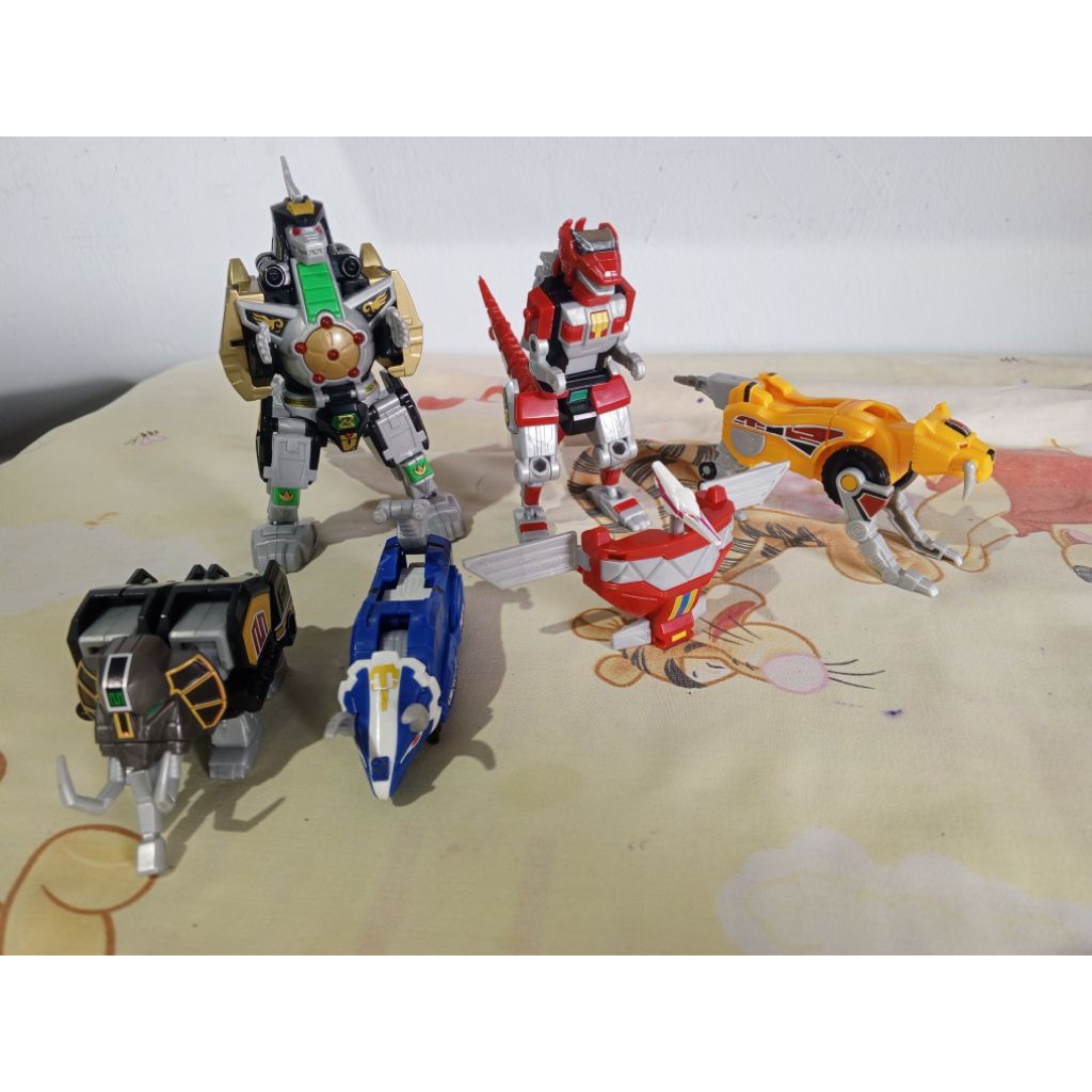 Jual SMP Daizyujin + Dragon Caesar / Megazord (Shokugan Modeling ...