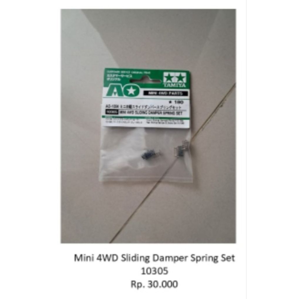 Jual Mini 4WD Sliding Damper Spring Set | Shopee Indonesia