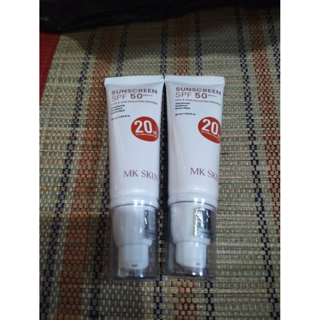 Jual MK Skin SunScreen Spf 50 PA+++ 30ml | Shopee Indonesia