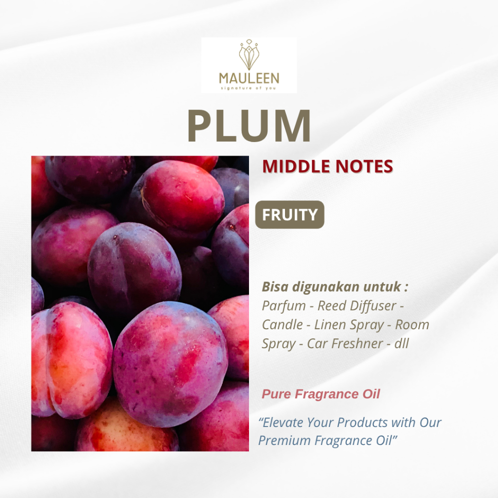 Jual PLUM - FRAGRANCE OIL BY MAULEEN STUDIO | Shopee Indonesia